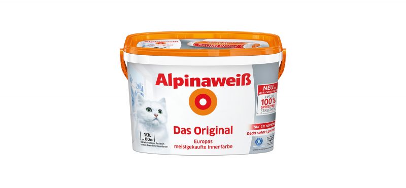 Alpinaweiß Das Original - Vopsea pentru interior de un alb perfect ...